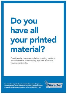 Improve your Office Security with these Helpful Information Posters ...